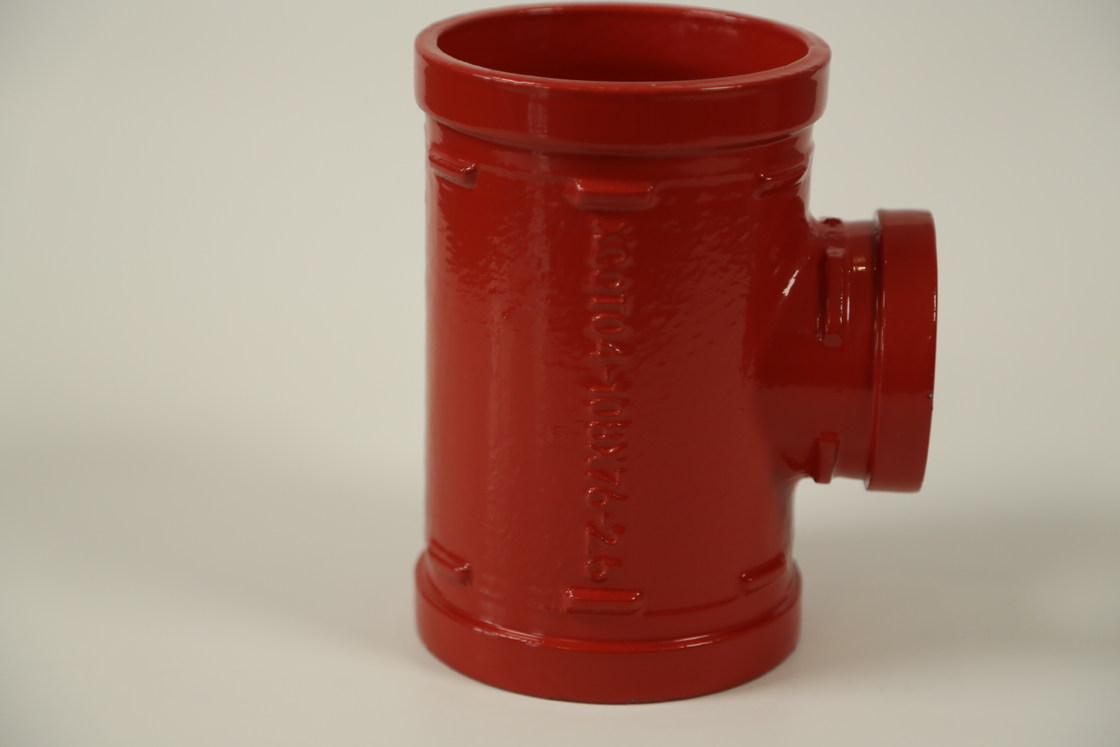 Corrosion Resistance Grooved Tee Connectors For High Pressure Industrial